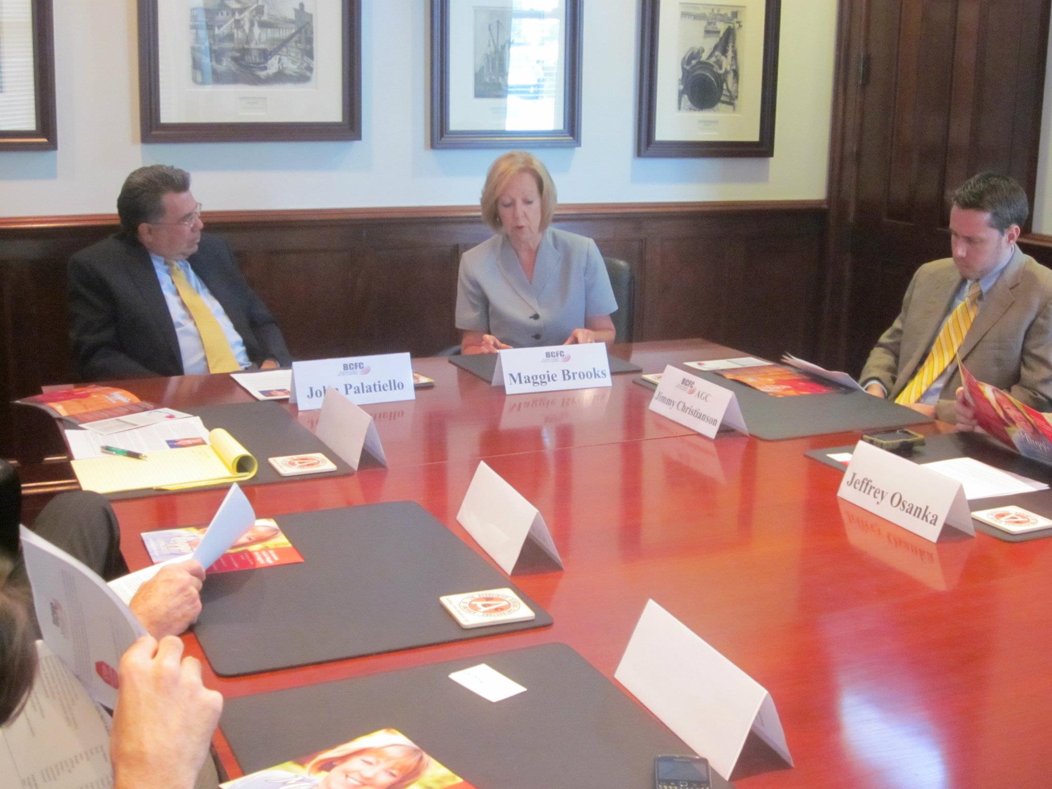 BCFC Roundtable with Maggie Brooks Republican House Candidate (NY-25 ...